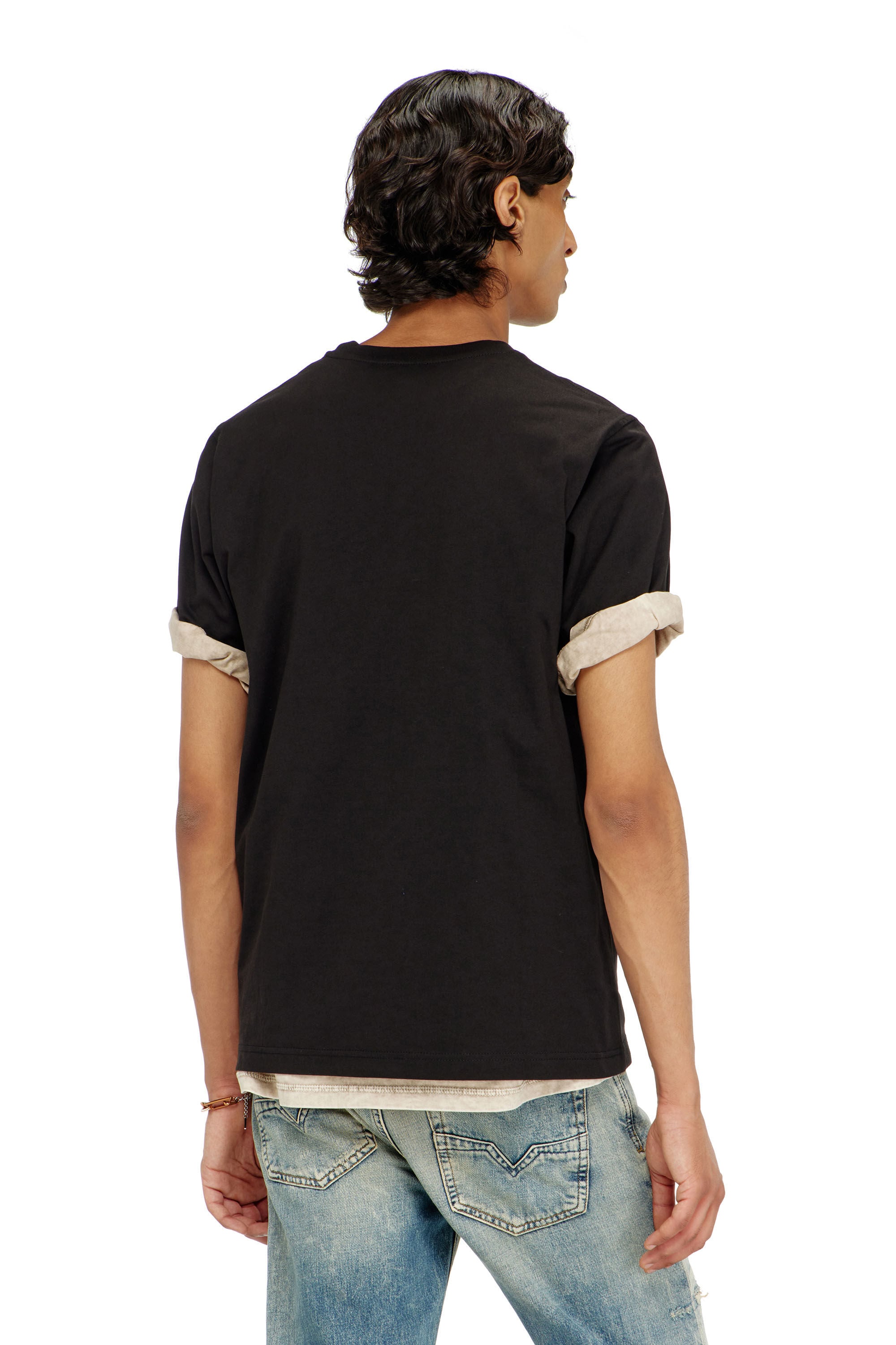 T-ADJUST-AA5 Tシャツ｜ブラック｜メンズ｜DIESEL